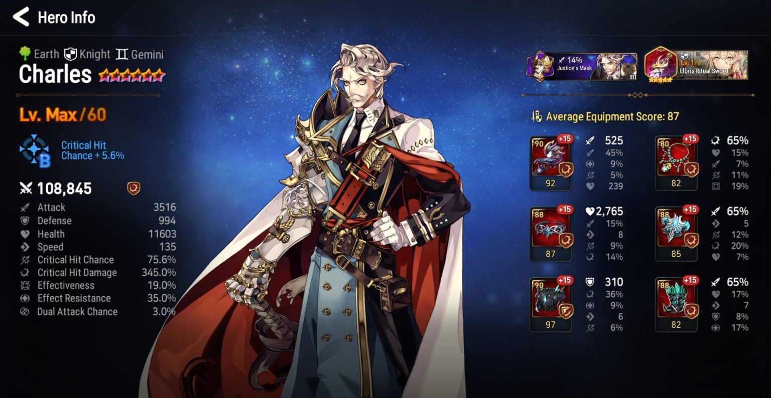 My Epic Seven Trial of Constellation Nightmare Teams (September 2025 ...
